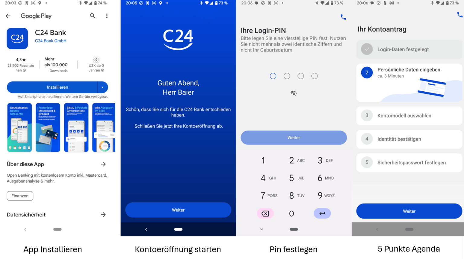 C24 Girokonto Erfahrung - Wo ist der Haken? Nur 170.000 Euro?